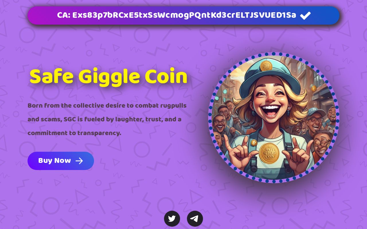 SafeGiggleCoin SGC